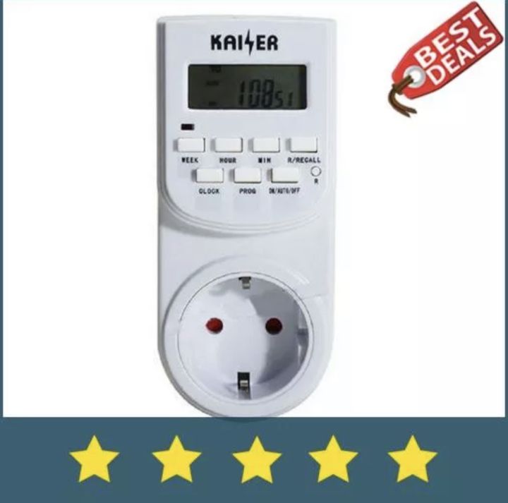 stop kontak timer digital kaiser best seller / stop kontak otomatis ...