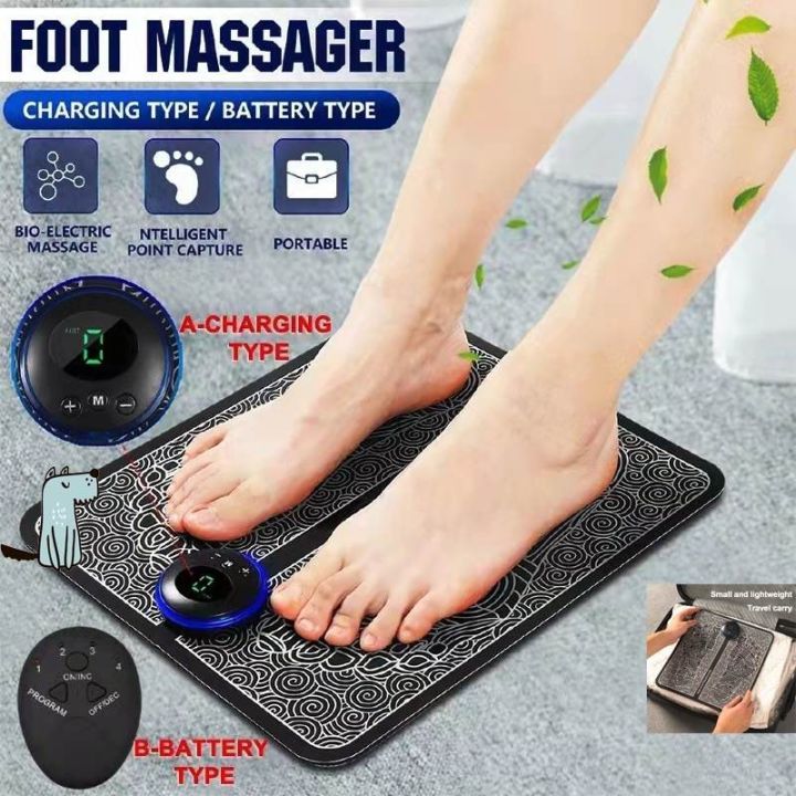 EMS Foot Massager Stimulation Relax | Lazada PH