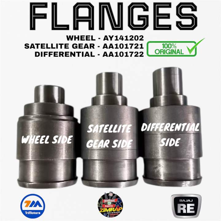 FLANGE WHEEL/DIFFERENTIAL/SATELLITE GEAR SIDE BAJAJ RE GENUINE | Lazada PH