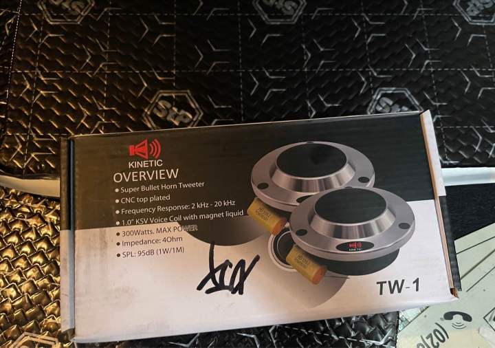 Kinetic TW-1 bullet tweeters | Lazada PH