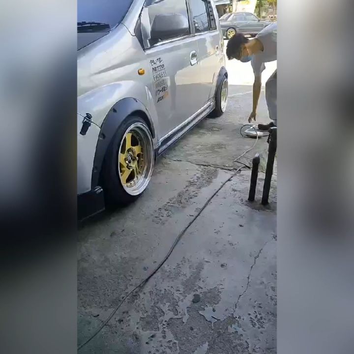 PERODUA MYVI WHEEL ARCHES Tyre Fender Flares Wide Body Wheel Tire Arch ...