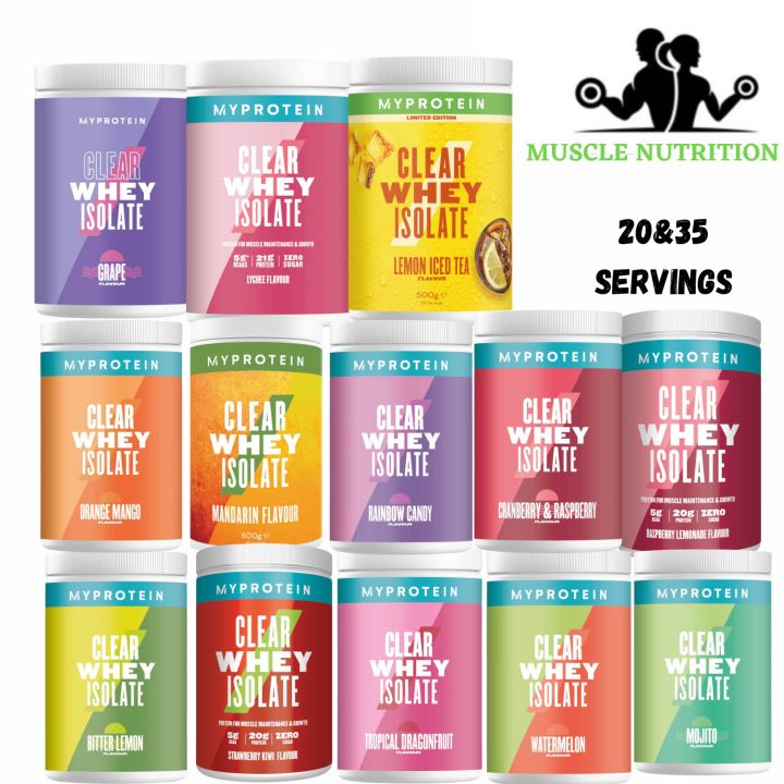 Clear Whey Isolate Myprotein | Lazada Singapore