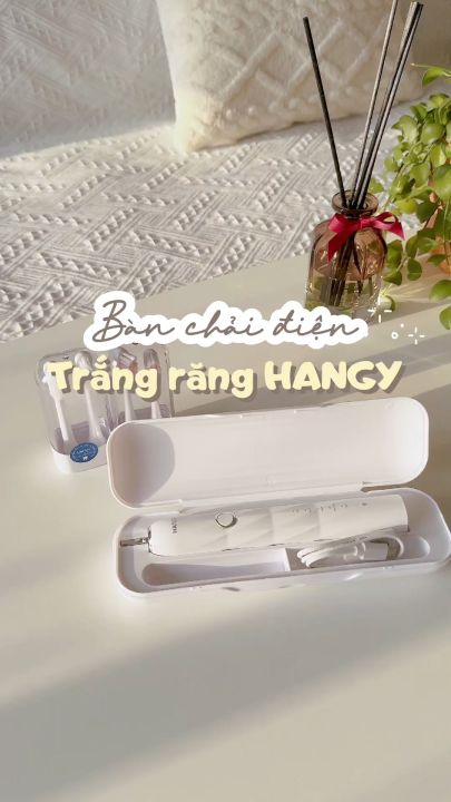 Bàn chải điện HANGY chuẩn nha khoa HY23 Pro Nâng Cấp siêu sóng âm làm ...