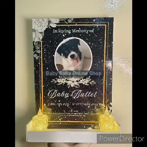 Sintra Lapida - Memorial Display with LED Candles - Honoring your ...