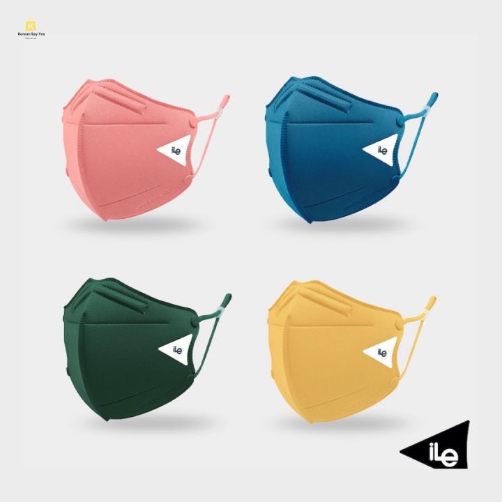 หน้ากากผ้า iLe Mask ใส่สบาย ไม่อึดอัด แมสไอดอล ผลิตในเกาหลี สะท้อนน้ำ ...