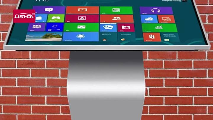 Commercial Monitor Horizontal Advertising Machine Network Shopping Mall ...