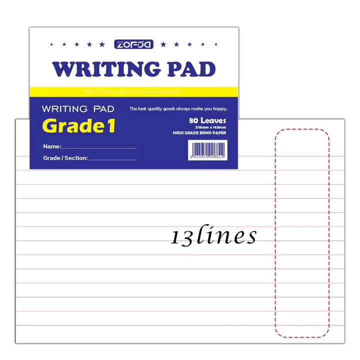 Aka Random Brand Pad Paper Grade 1 2 3 4 And Quiz Pad Paper ...