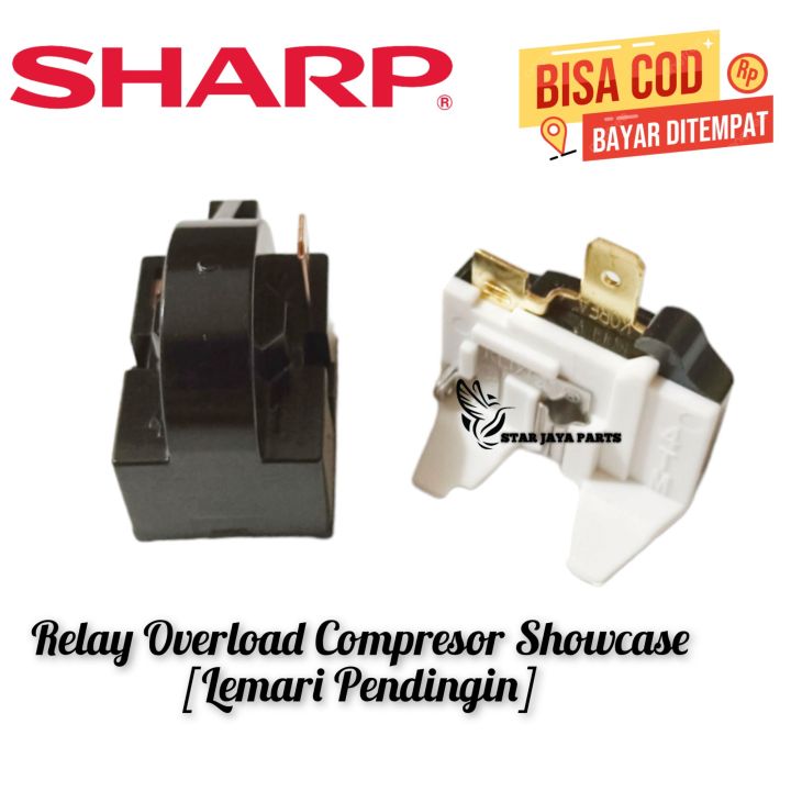 Relay Ptc Overload Showcase Sharp / Lemari Pendingin SHarp | Lazada ...
