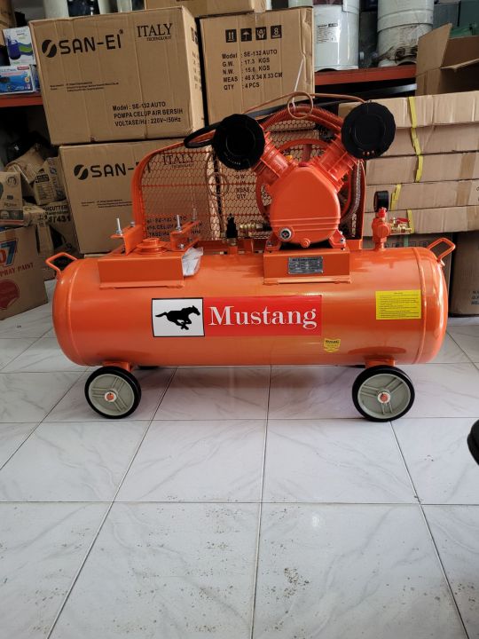 Kompresor Angin MUSTANG 1HP //Tabung Kompresor MUSTANG | Lazada Indonesia