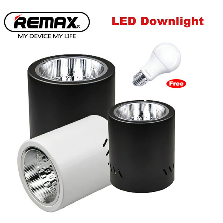 Remax LED Downlight Ceiling Light E27 Round Surface Mounted Spotlight ...