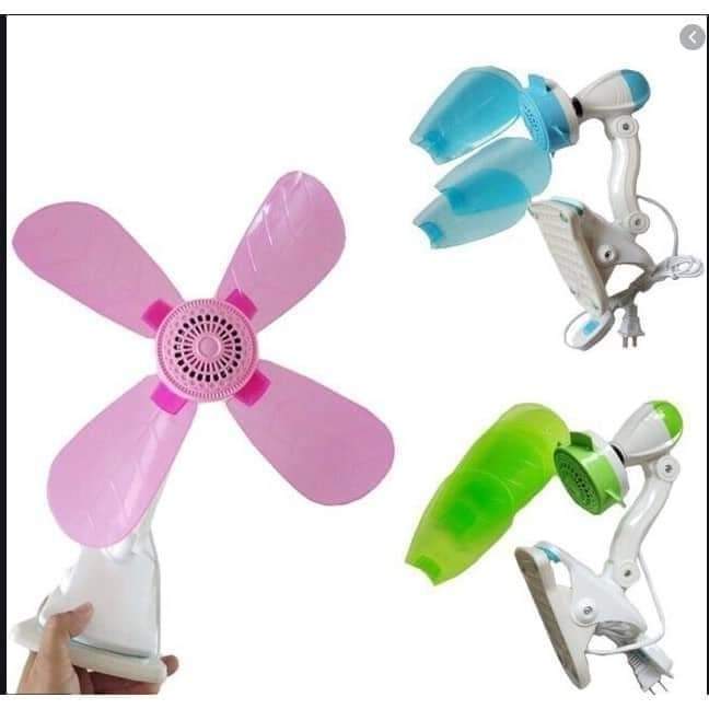 4 Blades Portable Electric Clip Fan Cooler Wall Fan Multifunction Table ...