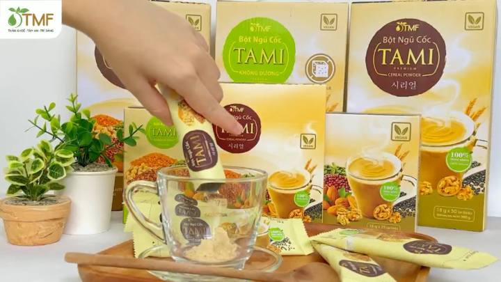 Bột Ngũ Cốc Tami 900g – Ngũ Cốc Hạt Nảy Mầm Healthy Giàu Chất Xơ Tốt ...