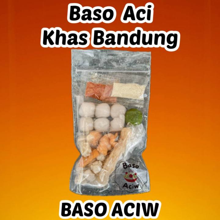 Baso Aci Instan / baso Aci khas bandung / baso Aci hot jeletot / baci ...