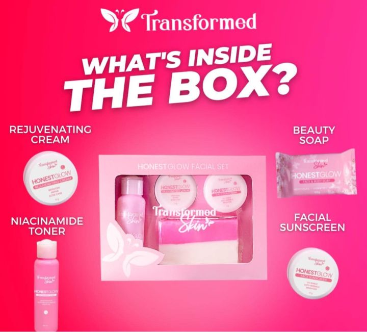 Honest Glow Facial Set by Transformed Skin | Lazada PH