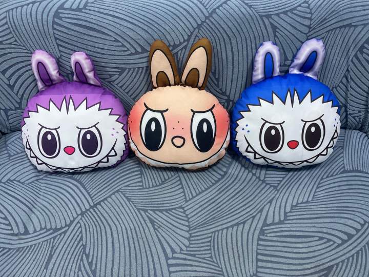 Labubu Character Face Pillow | Lazada PH
