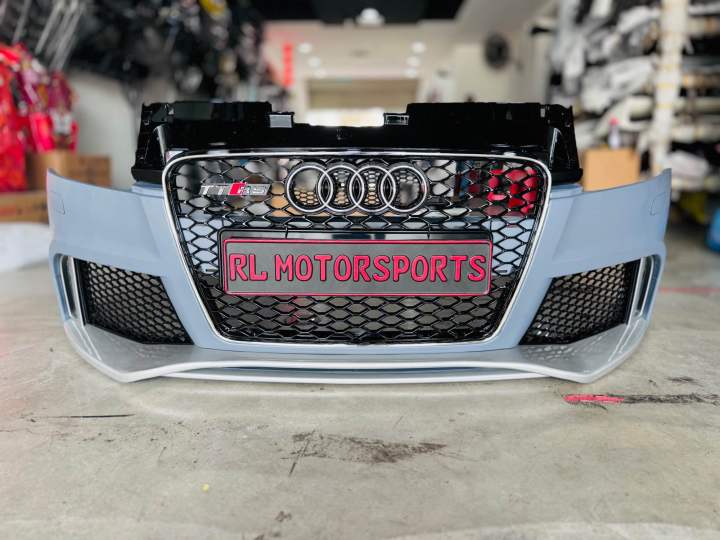 Audi TT mk2 convert TTRS MK3 style bodykit body kit front rear bumper ...