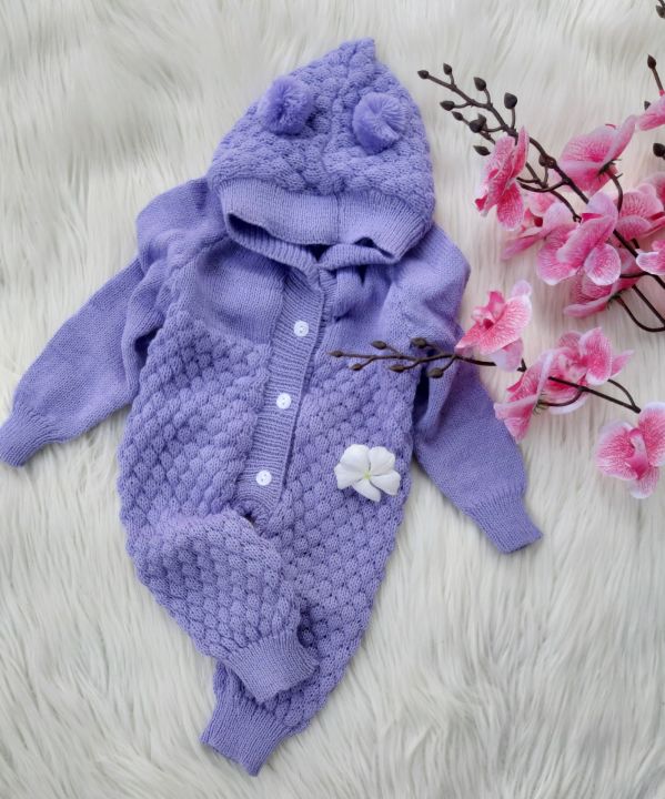 jumper kodok bahan rajut untuk usia 0-5 bulan Max BB 6 Kg | Lazada ...