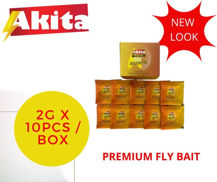 Akita Fly Killing Bait 2grams x 10 Sachet/Box | Lazada PH