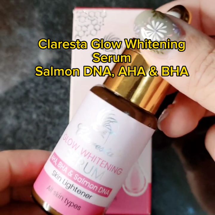 Claresta Glow Whitening Serum (DNA Salmon) | Lazada Indonesia