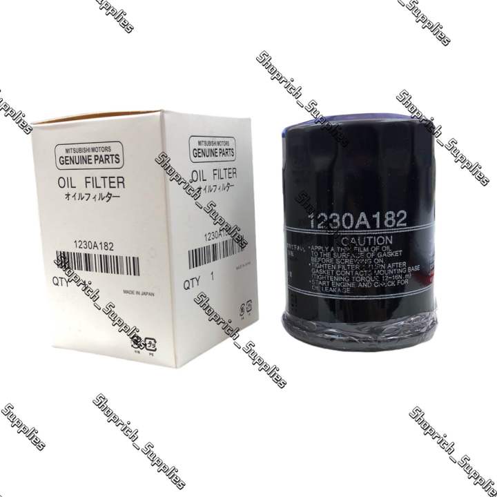 MITSUBISHI OIL FILTER (1230A182) MITSUBISHI TRITON VGT 2.4, MITSUBISHI ...