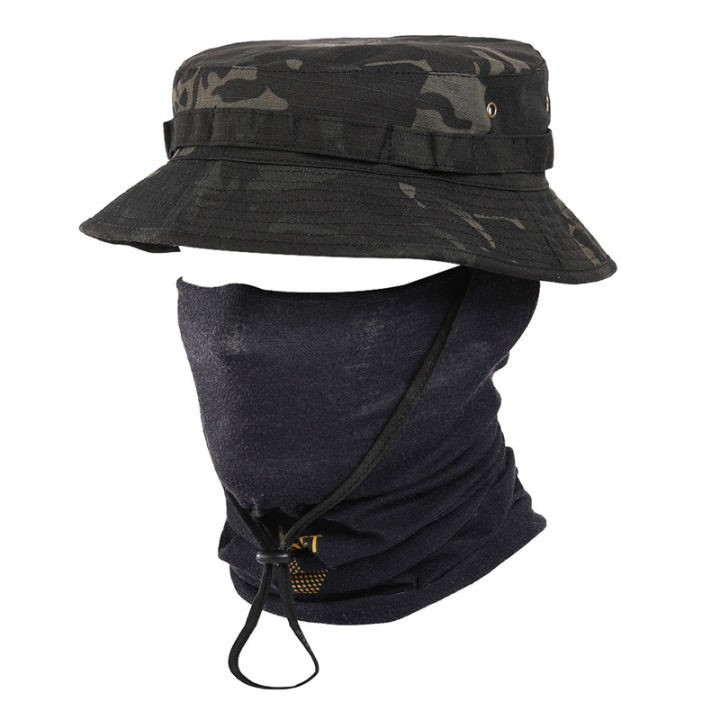 British SAS Short Brim Boonie Hat MC Dark Night Tactical Camouflage Sun ...