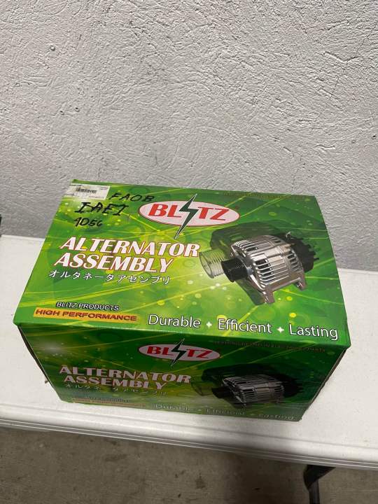 BLITZ Alternator Assembly (BAM5105) Mitsubishi 4D56 12V/110A Single ...