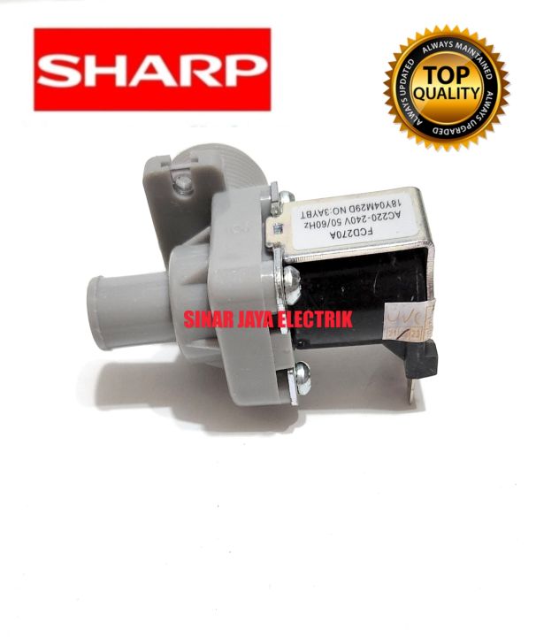 SELENOID WATER INLET MESIN CUCI SHARP / WATER INLET SHARP 1 TABUNG | Lazada Indonesia