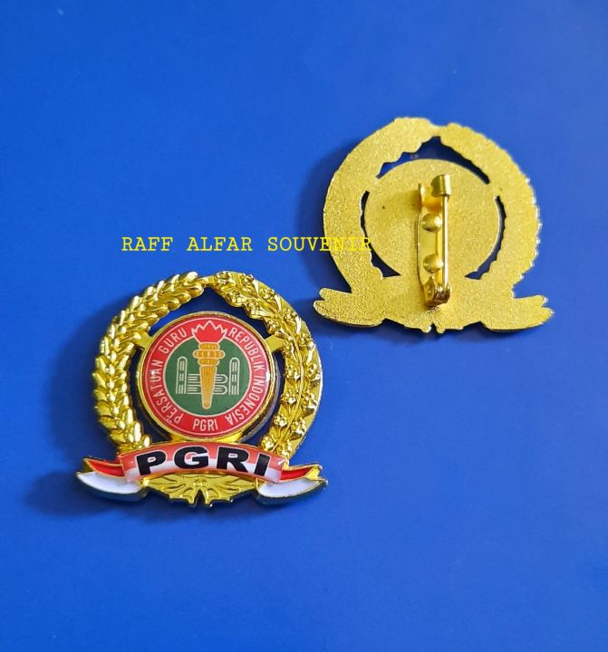 PIN PGRI BROS PGRI LENCANA GURU MODEL PADI KAPAS | Lazada Indonesia