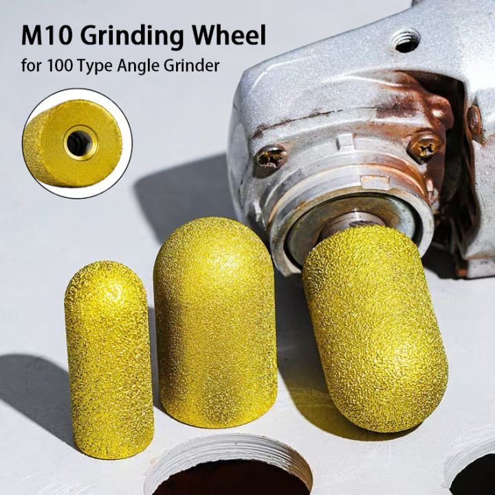 M10 Diamond Brazed Backwater Grinding Wheel Finger Bit Milling Cutter ...
