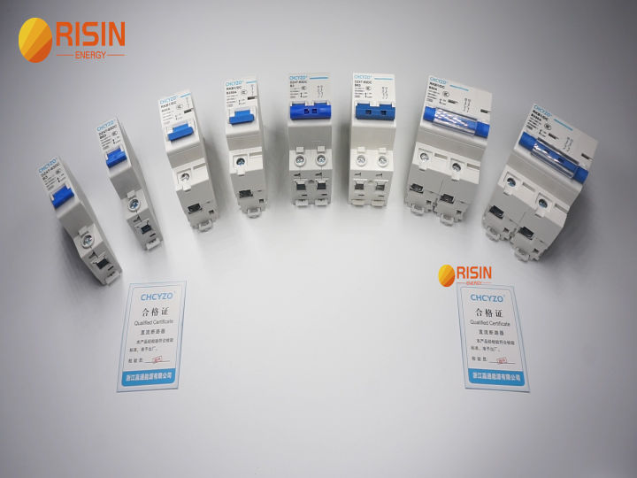 Risin DC Breaker Electric Car Miniature Circuit Breaker DC 12V to 125V ...