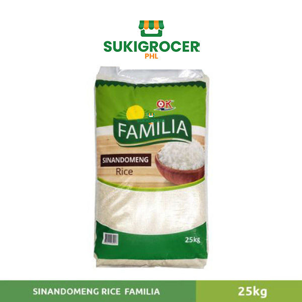 Sinandomeng Rice Familia 25kg | Lazada PH
