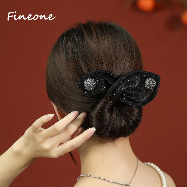 Invisible Lazy Coiled Hair Curler Fish Tail Curling Stick Flower Twist ...