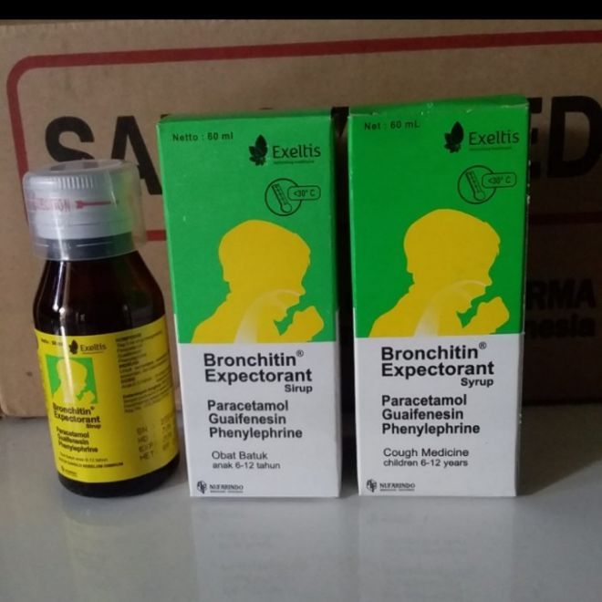 BRONCHITIN SYRUP || BRONCHITIN SIRUP || OBAT BATUK BERDAHAK | Lazada ...