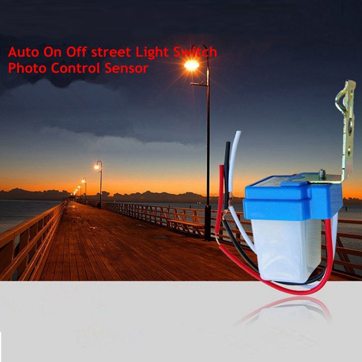 Gaqqee Automatic Auto On Off Photocell street Light Switch DC AC 220V ...