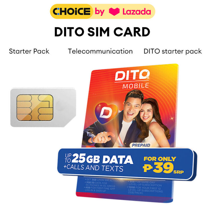 DITO Prepaid SIM Starter Pack | Lazada PH