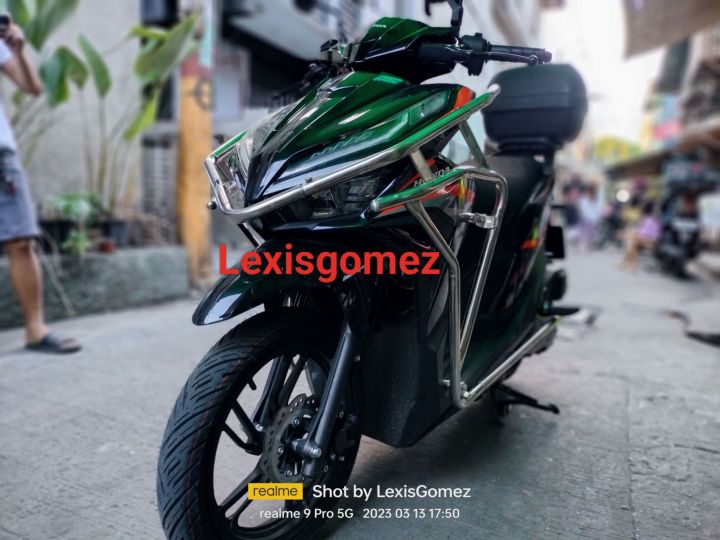 Honda Click v1 v2 v3 Crash Guard Stainless with MDL Bracket | Lazada PH