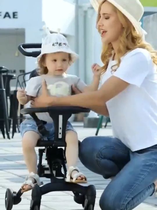 Foldable Stroller for Baby Stroller for Toddler Weight 3.8KG Foldable Lightweight Stroller Bike ...