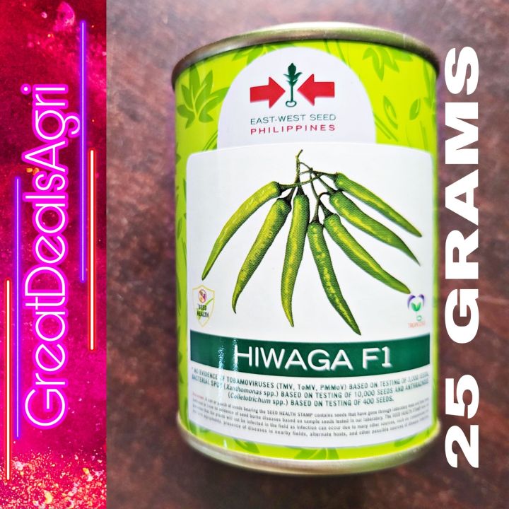 HIWAGA F1 HYBRID HOT PEPPER SEEDS (25 GRAMS) EAST WEST SEEDS | Lazada PH
