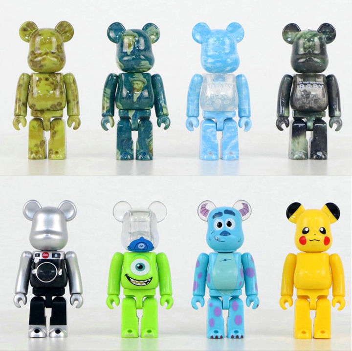Bearbrick Violent Bear 100% Bearbrick Tide Play Blind Box Van Gogh ...