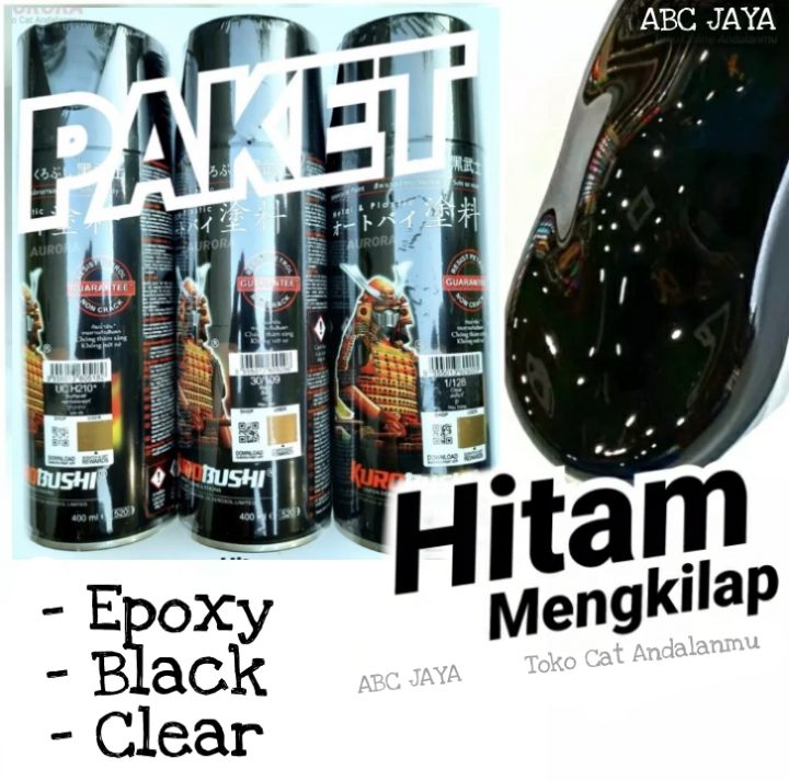 (JAWA-BALI) PAKET Pilok Samurai UCH210 Epoxy Primer Grey Abu + 109 ...