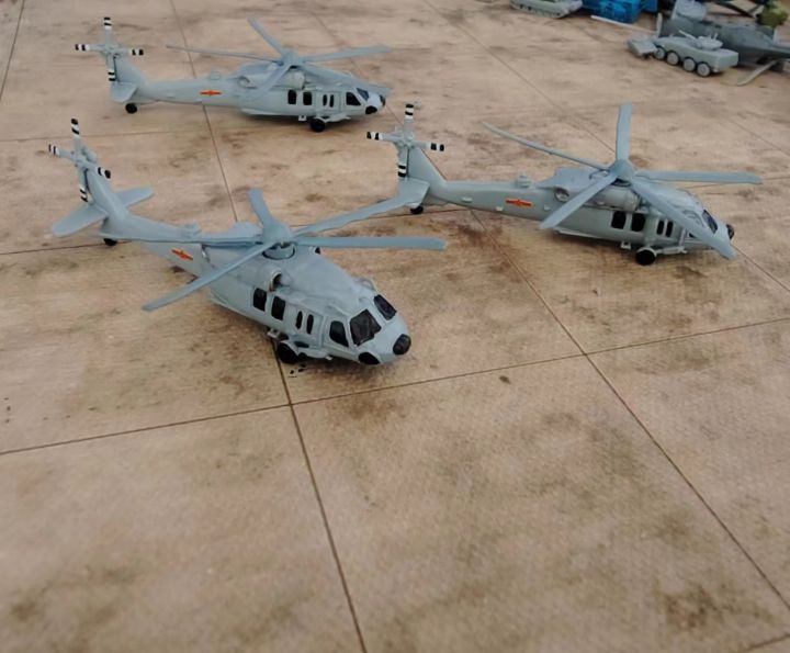 Straight 20 Helicopter Model Z-20 Armed Transport Helicopter Model 1/ ...