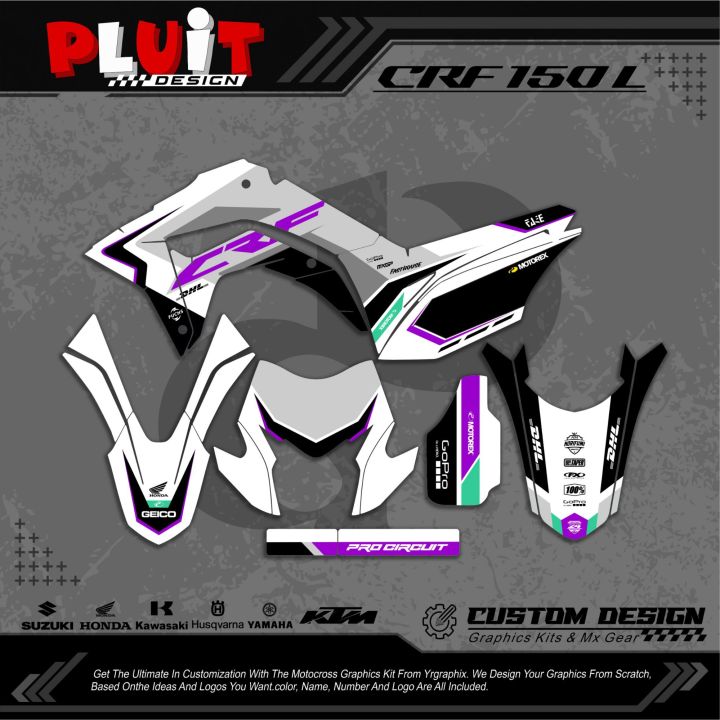 DECAL STICKER CRF 150 L Full Body [CUSTOM DESIGN] | Lazada Indonesia