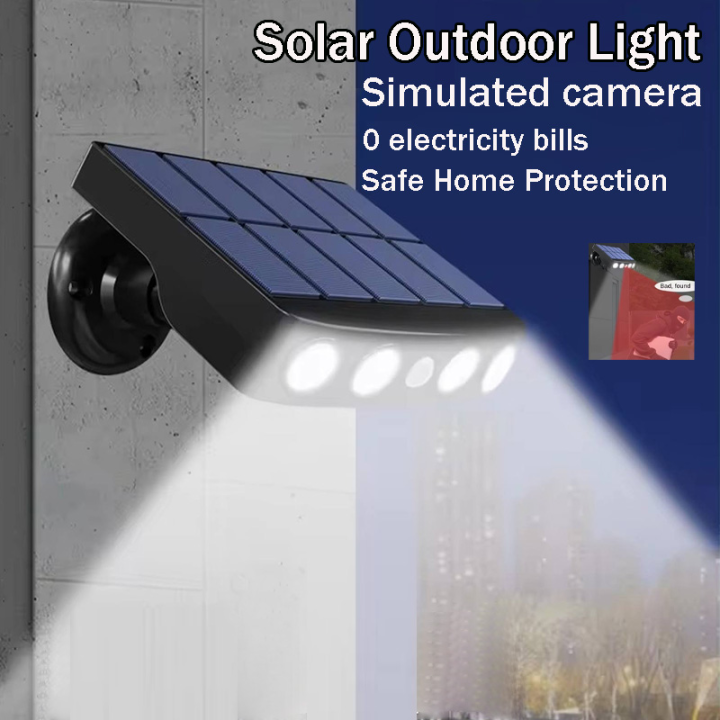 Simulation monitoring Solar floodlight Solar Light Outdoor Motion ...