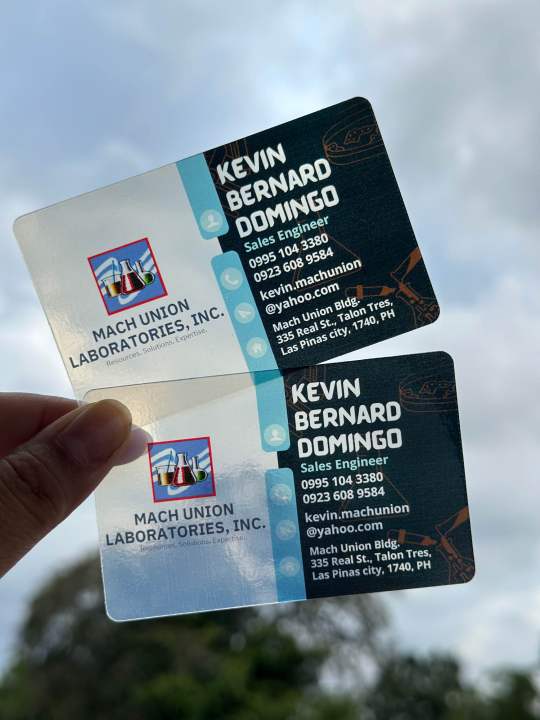 Transparent Calling Card Frosted Business Card | Lazada PH