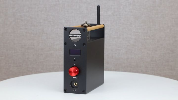 AIYIMA T8 6N3 Digital Tube Preamplifier Headphone Preamp Bluetooth 5.0 Hi-Fi Headphone Vacuum ...