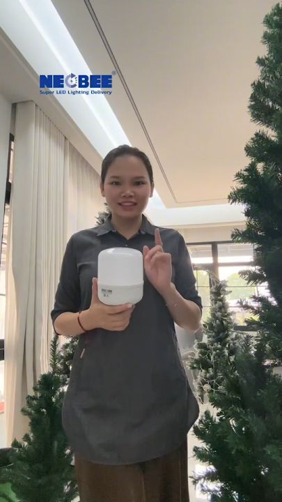 Neobee ขั้วสายไฟพร้อมหลอดไฟ LED แสงขาว แสงวอร์ม E27 ถนอมสายตา ประหยัด ...