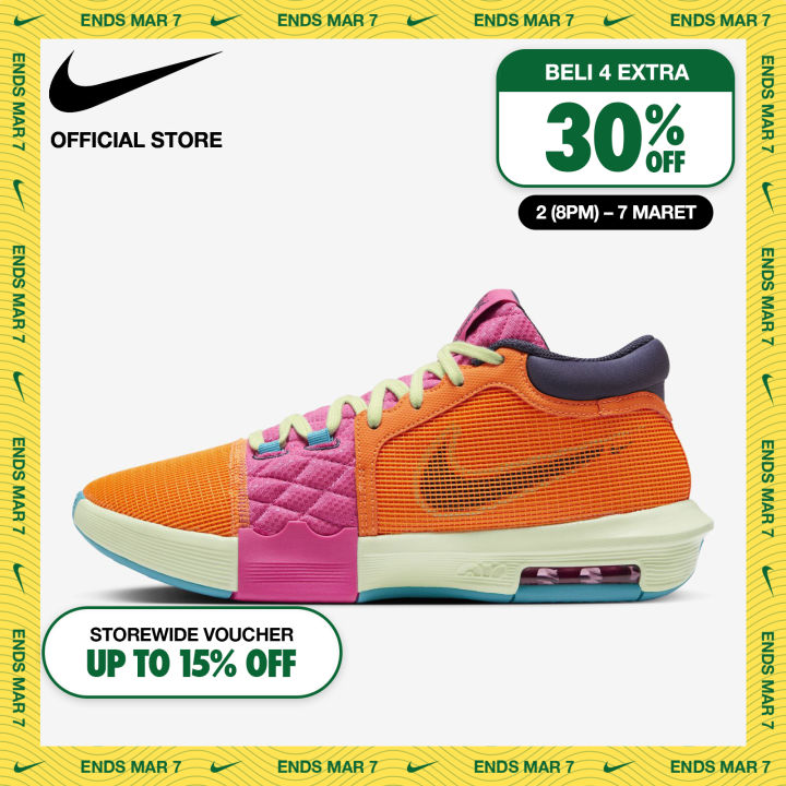 Nike Men's LeBron Witness 8 EP Basketball Shoes - Total Orange [FB2237 ...