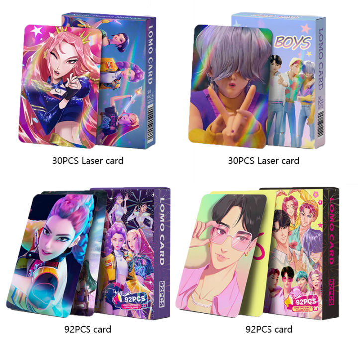 Kpop Demon Hunter Card Anime Saja Boys Party Cosplay Gaming Collect ...