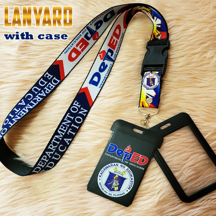 New Deped Matatag Retractable Id Badge Reels Id Clip Id Lanyards ...