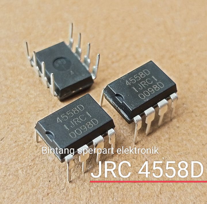JRC 4558D JRC4558D IC JRQ 4558 JRQ 4558D JRC 4558 JRC 4558D JRC4588D | Lazada Indonesia